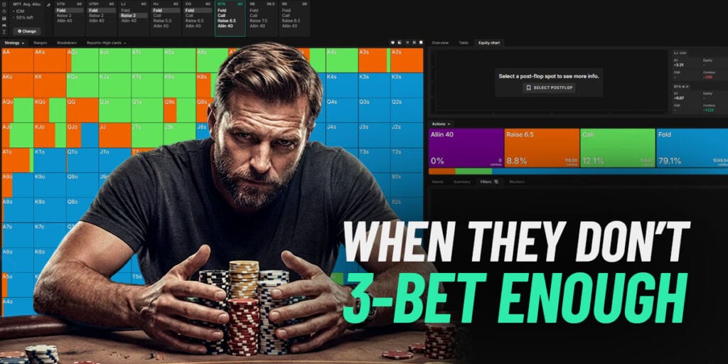 When They Don't 3-Bet Enough - BBZPoker