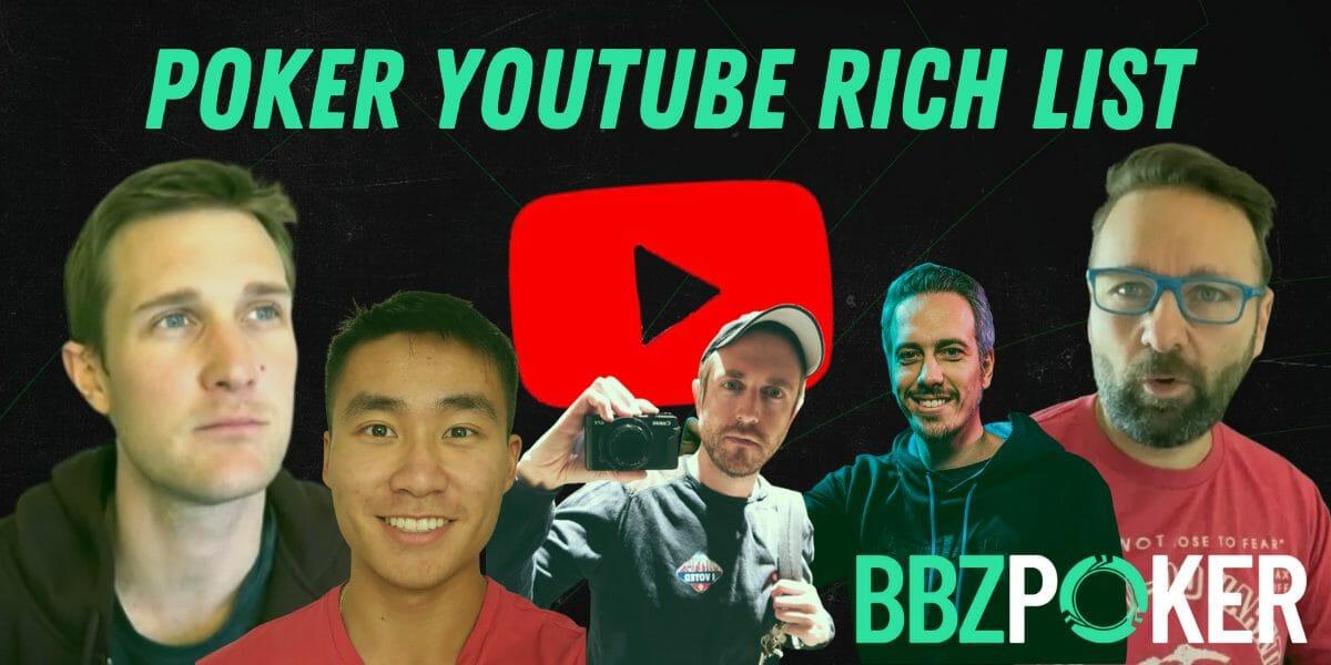 Poker YouTube rich list: Who are the biggest earners on poker YouTube ...
