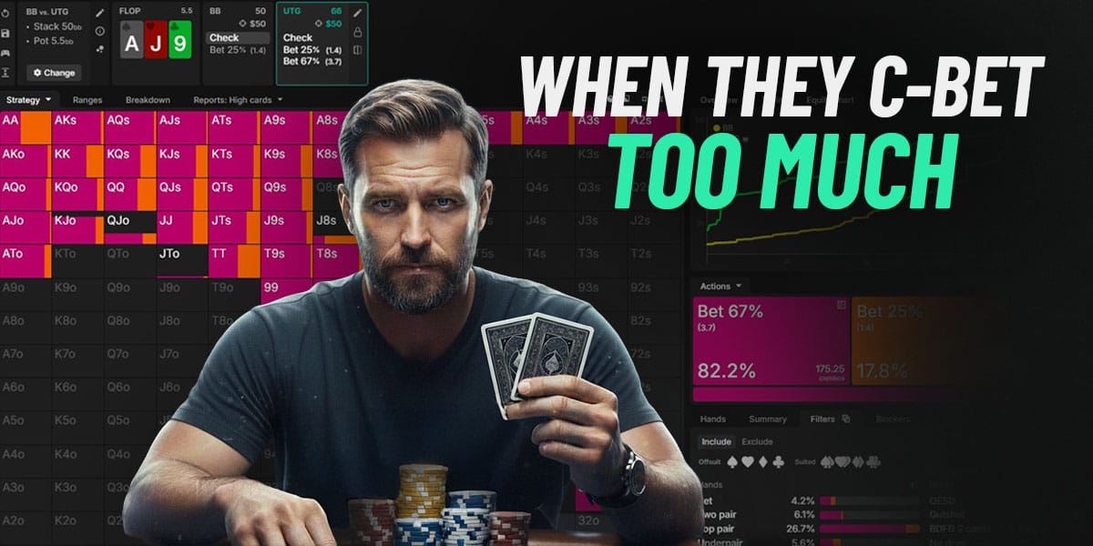 When They C-Bet Too Much - BBZPoker